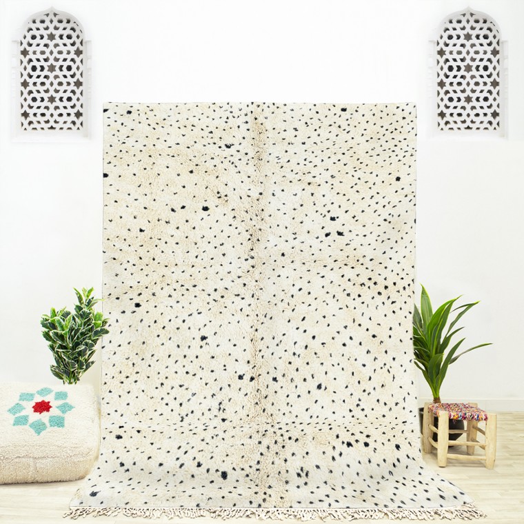 Mrirt rugs, Moroccan Dotted Rug 1955